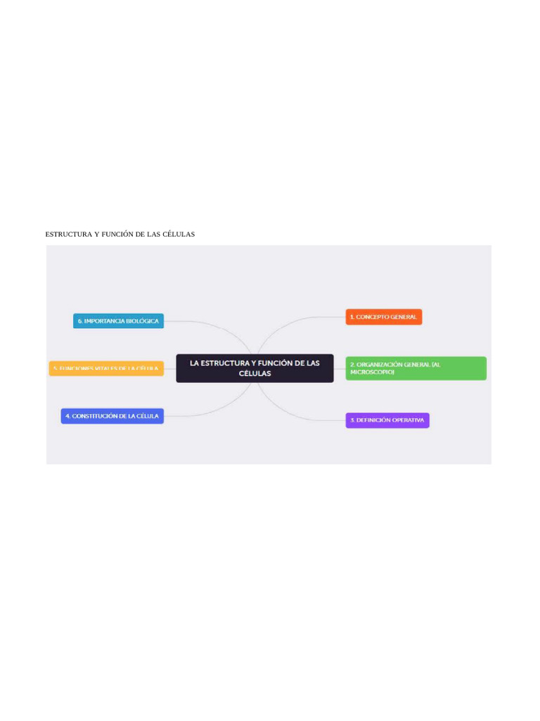 Tema 1 - Esquema | PDF | Biología Celular) | Organismos