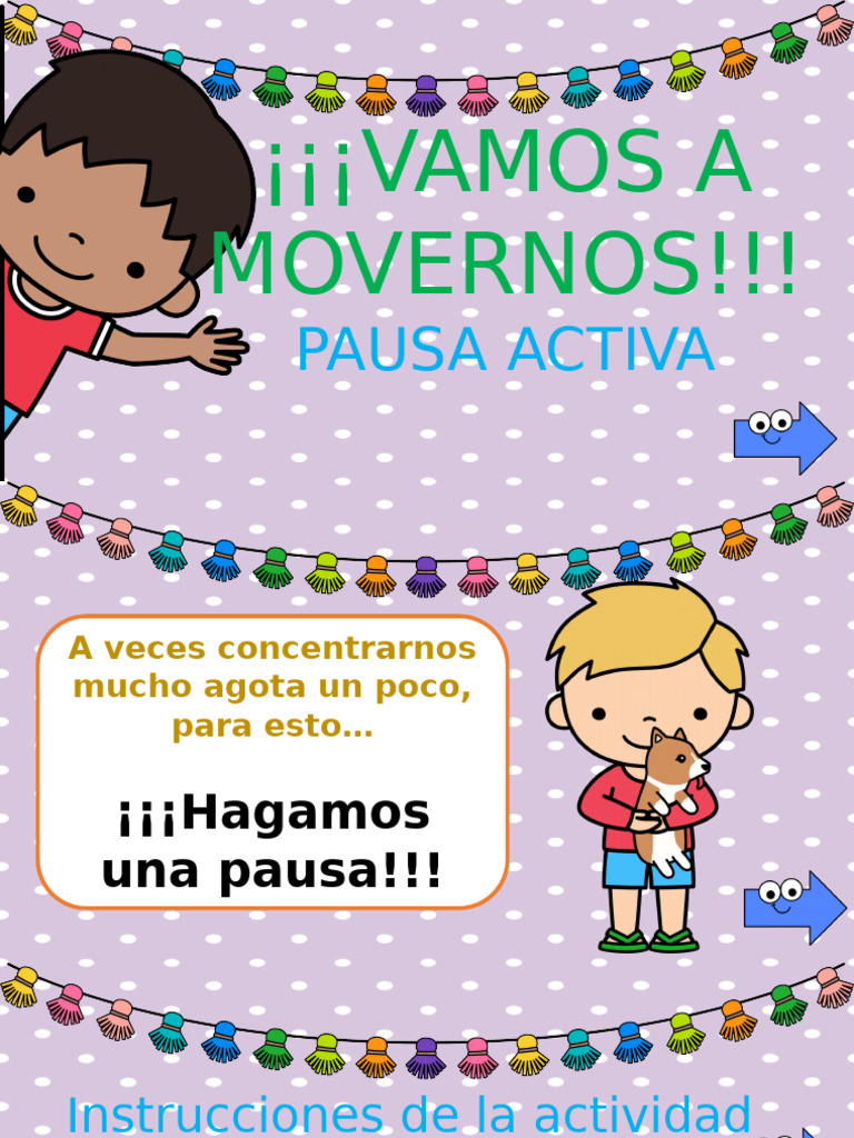 Pausa Activa: Ruleta de Movimientos | PDF