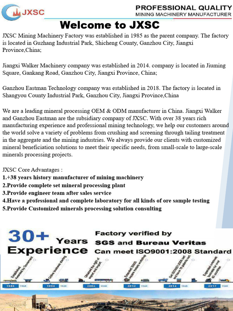 2025-09-30 JXSC Quotation of 120TPD Copper Ore Flotation Process Plant-Katherine | PDF | Mill ...