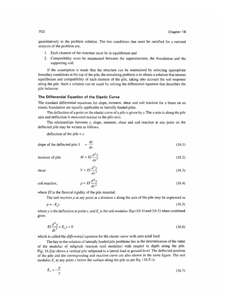 702 Chapte R 1 6: The Differentia L Equatio N of The Elasti C Curve ...
