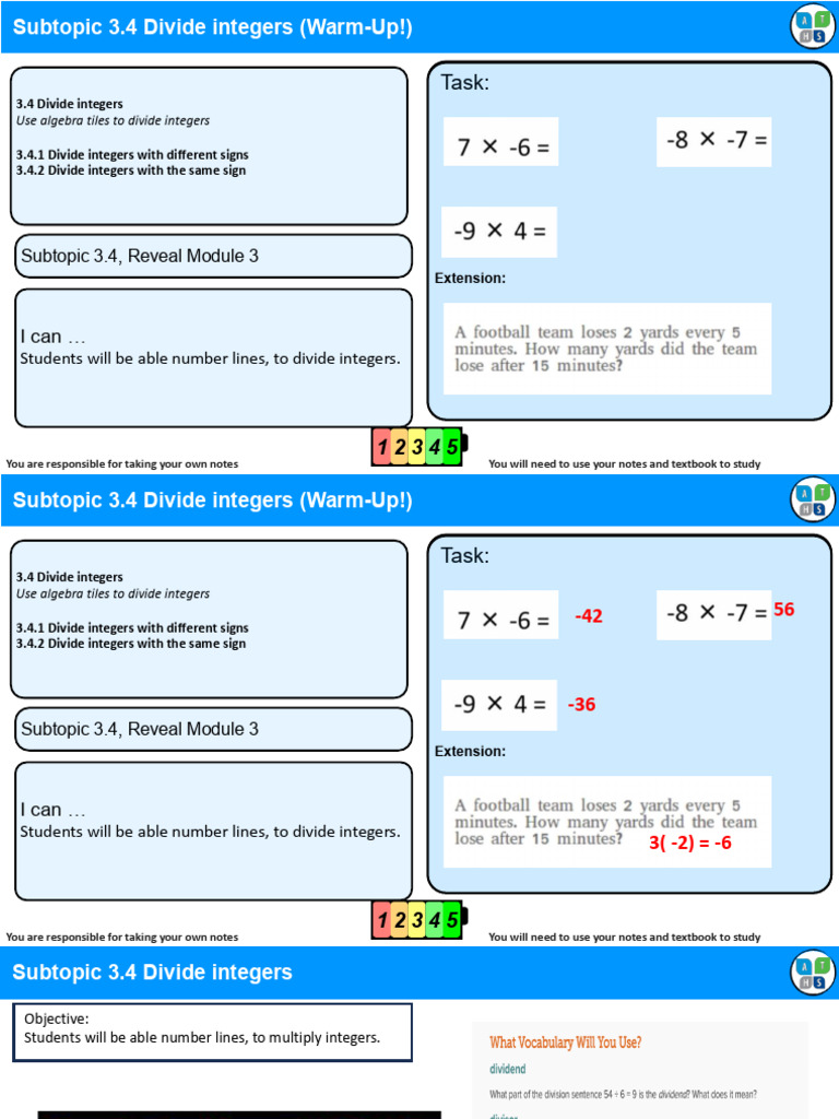 Mastering Integer Division Techniques | PDF | Abstract Algebra ...