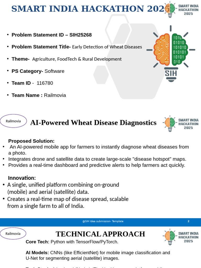 SIH2025 Wheat 1 | PDF | Computing