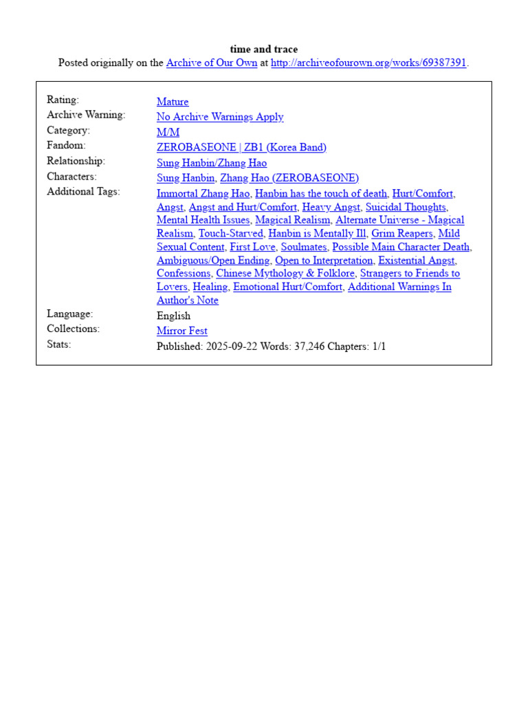 Time and Trace | PDF