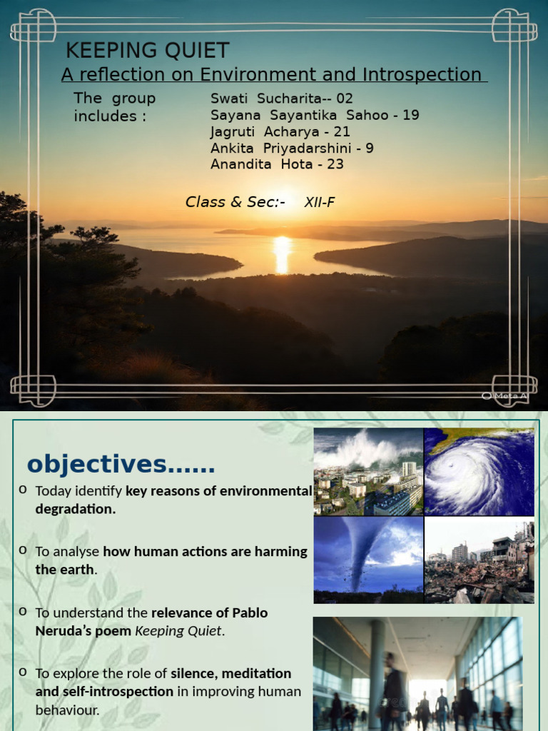 Environmental Reflection & Introspection | PDF