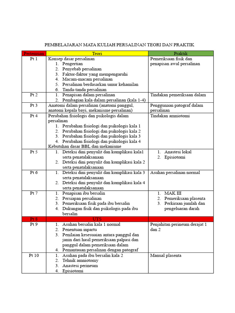 Panduan Lengkap Persalinan Teori dan Praktik | PDF