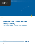 AVEVA E3D Structure Import Procedure | PDF