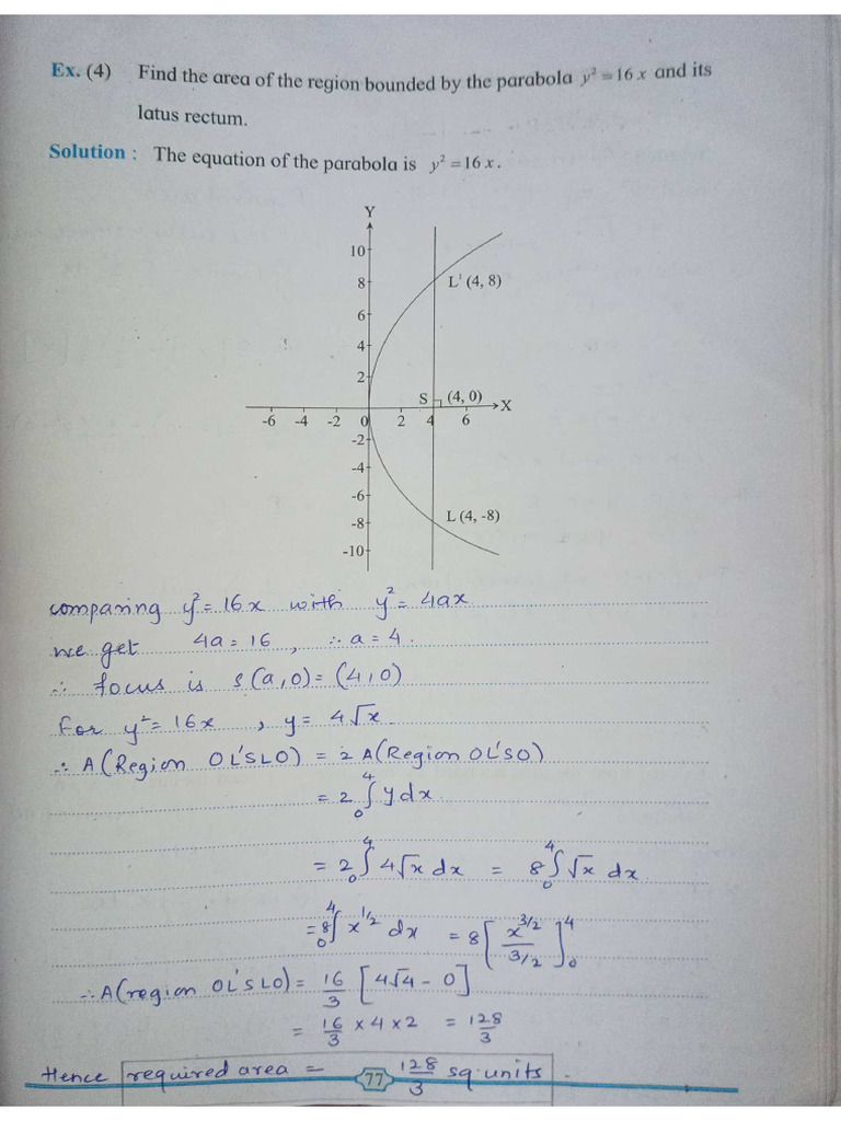 Application of Definite Integration | PDF