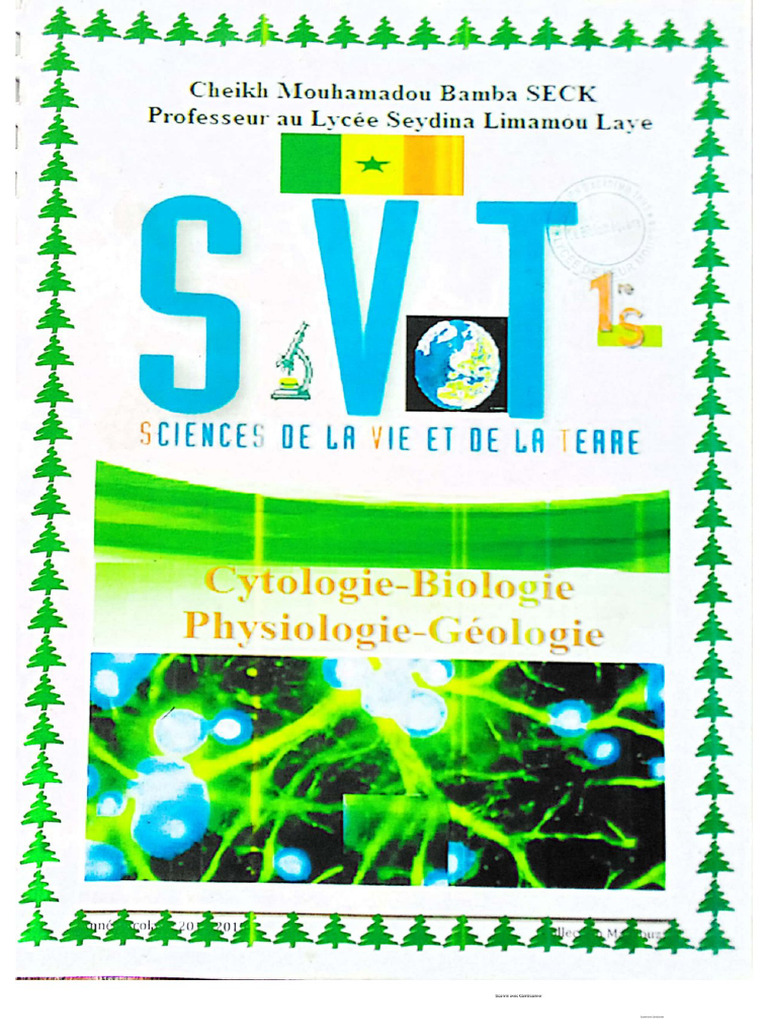 Fascicule SVT 1ères | PDF