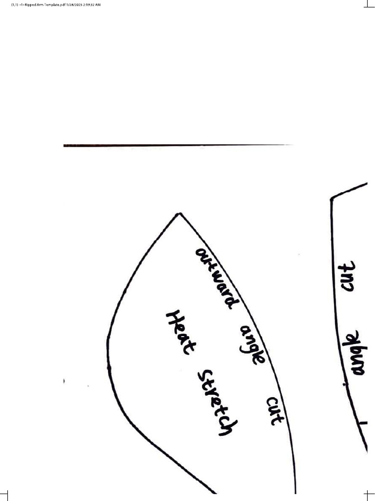 Ripped Arm Template | PDF