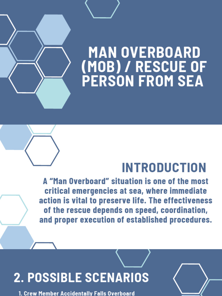 Man Overboard Rescue Procedures | PDF | Water Transport | Ships