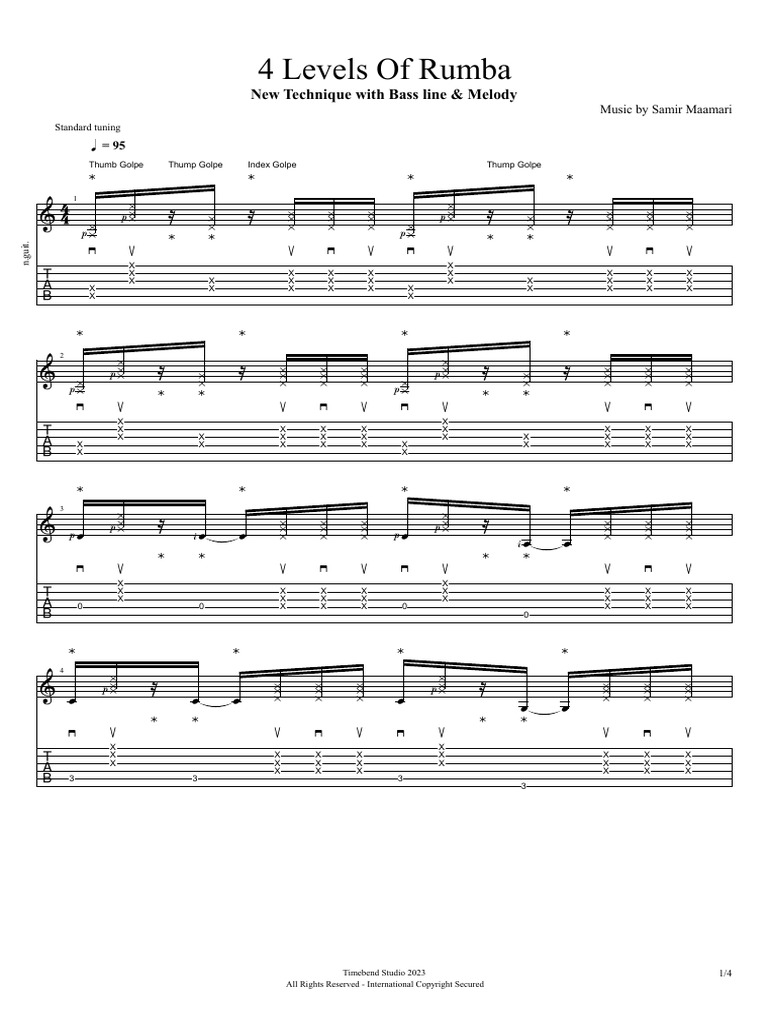 4 Levels of Rumba | PDF | Musicology | Musical Instruments