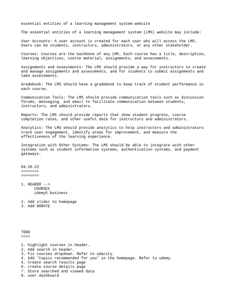 Lms | PDF