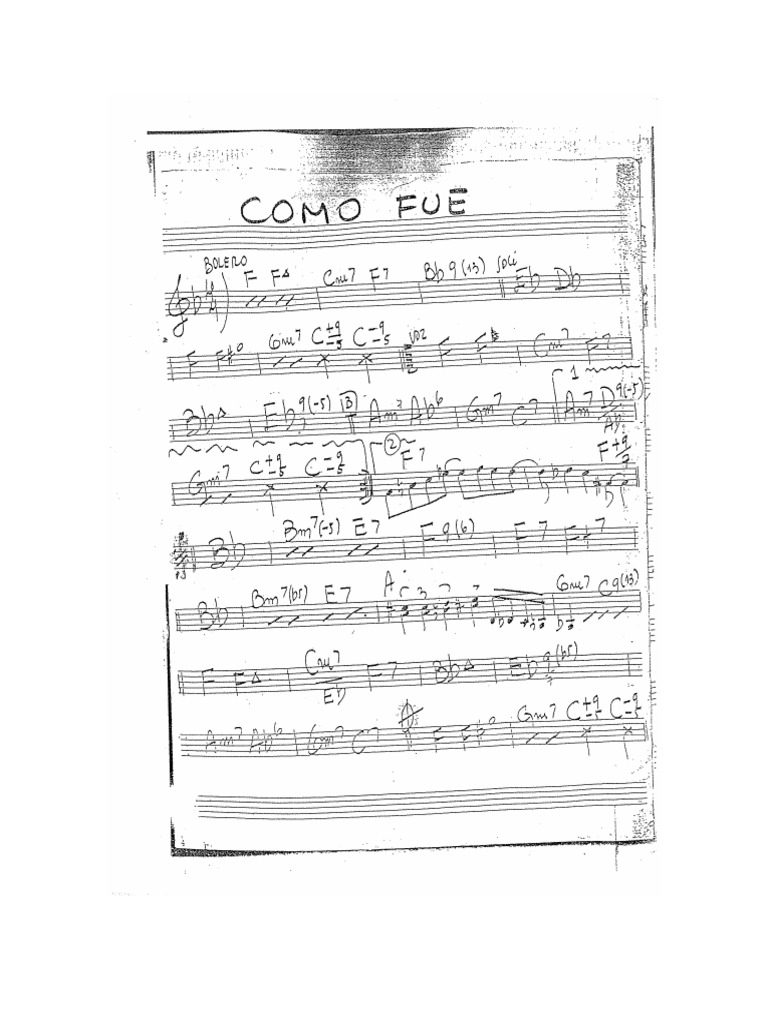Como Fue | PDF