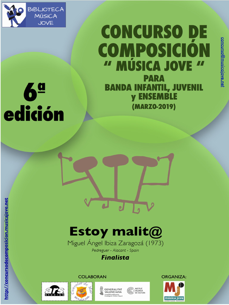 Composición "Estoy malit@" de M. A. Ibiza | PDF | Musicología ...