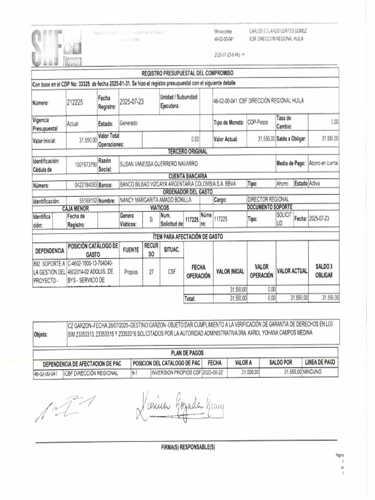 Res. 117225 - Rp. 212225 - Susan Vanessa Guerrero Navarro | PDF