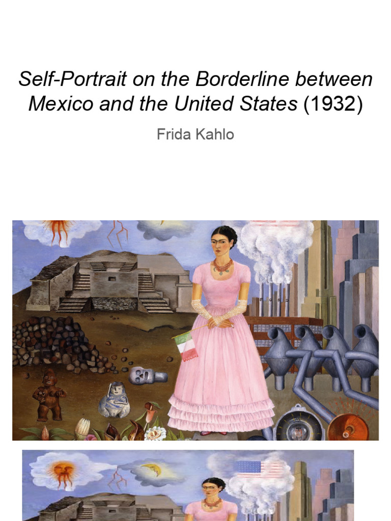 Kahlo's Borderline Self-Portrait (1932) | PDF