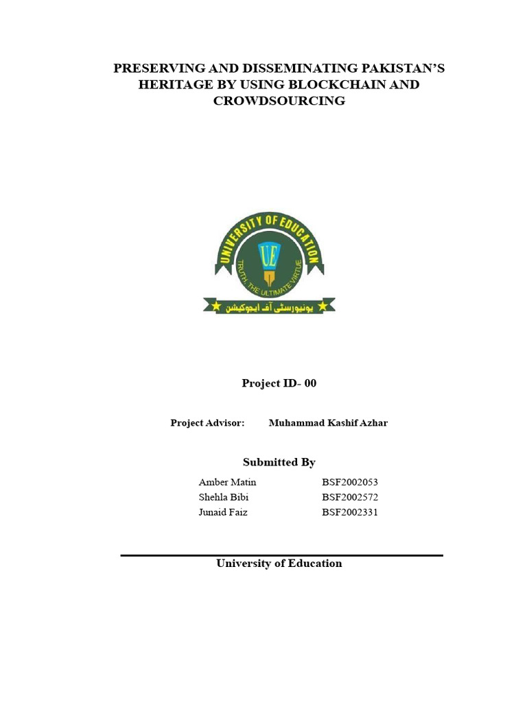 FYP Project Documentation 1.2 | PDF | Crowdsourcing | Use Case