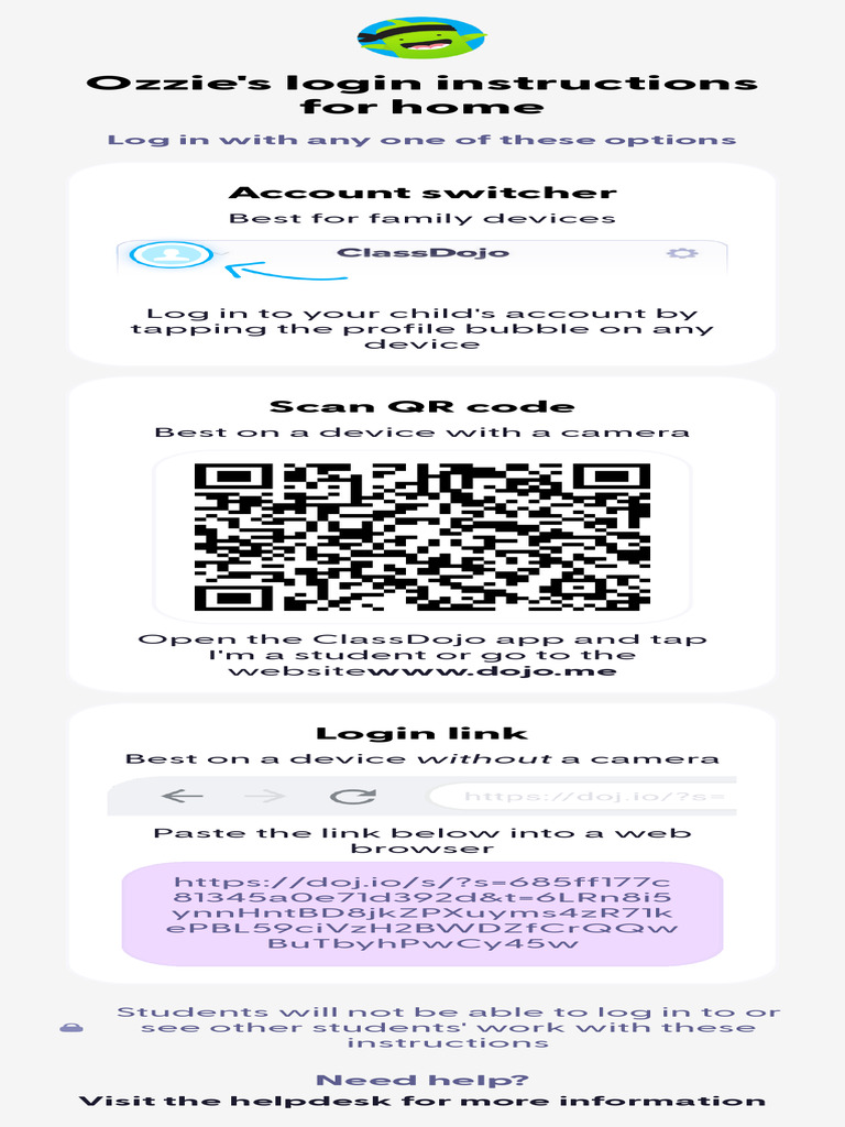 ClassDojo For Parents | PDF