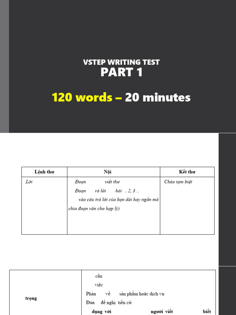 Writing Test | PDF