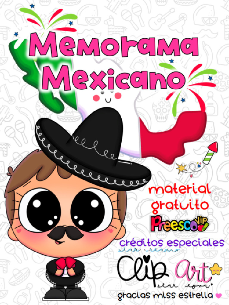 Memorama Mexicano Starcitos Preesco Vip | PDF