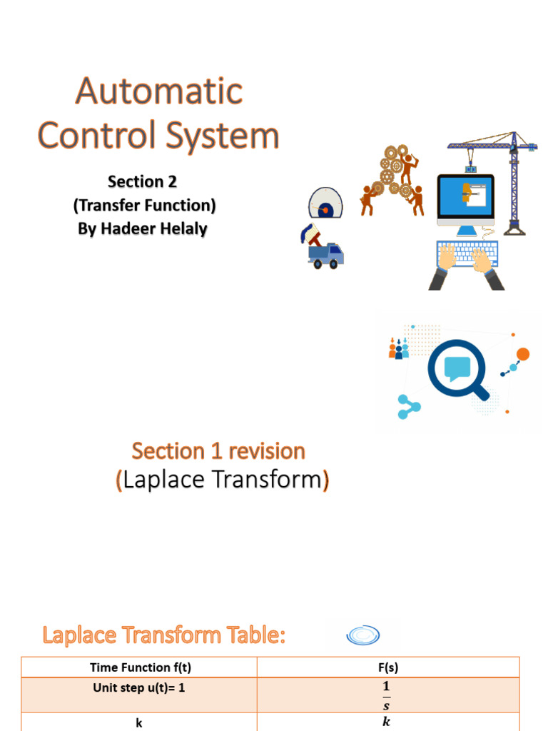 Section 2 Automatic Control | PDF | Mathematical Physics | Mathematical ...