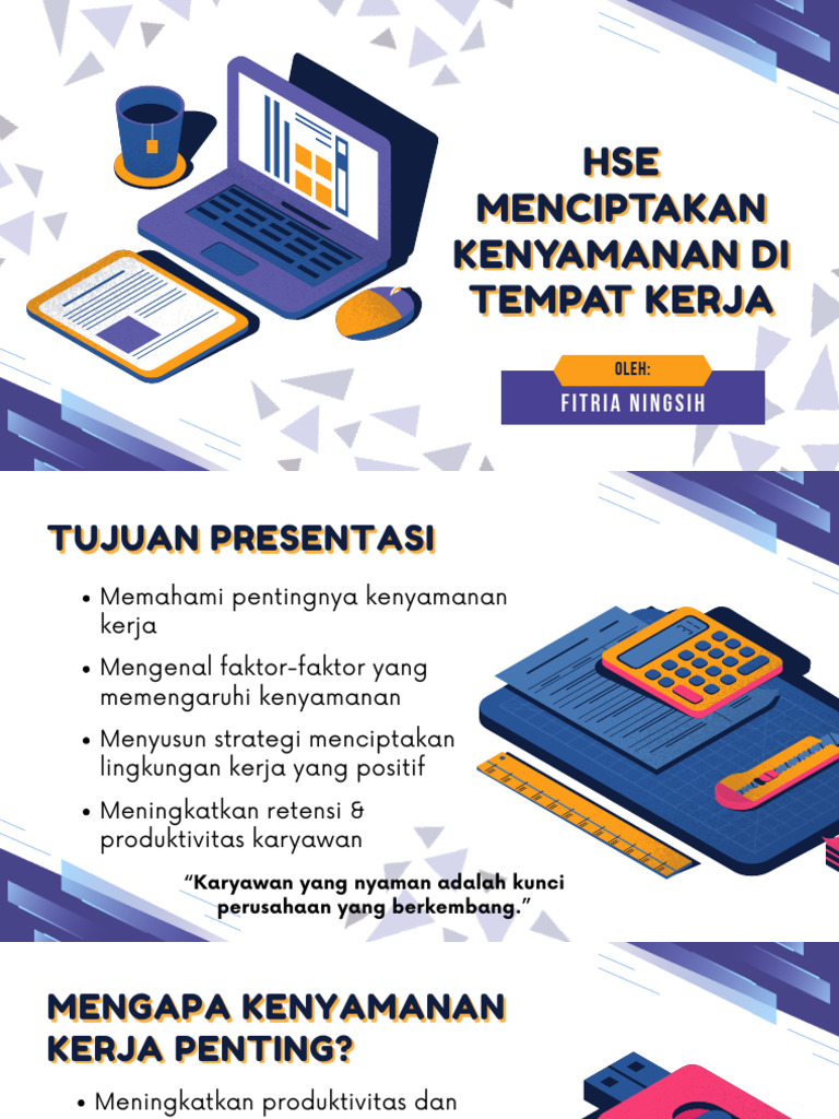 Menciptakan Kenyamanan di Tempat Kerja | PDF