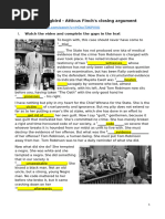 Atticus Finch's Closing Argument Analysis | PDF | To Kill A Mockingbird ...
