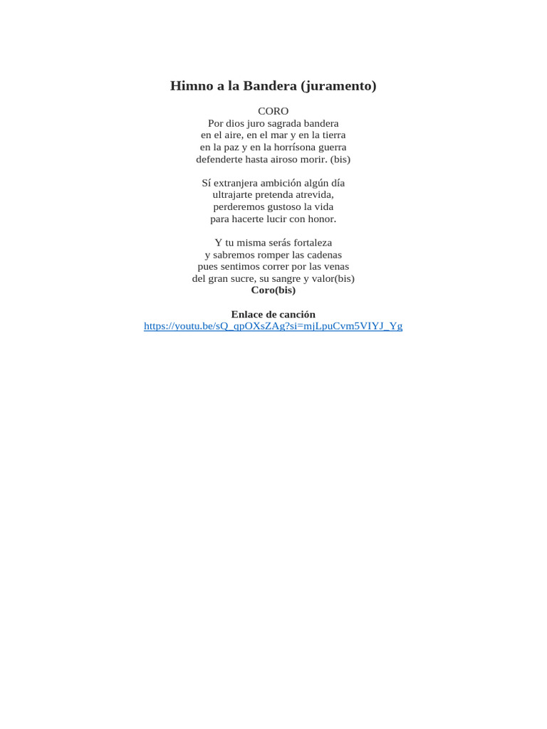 Himnos A La Bandera-1251757954413-5491757954664 | PDF