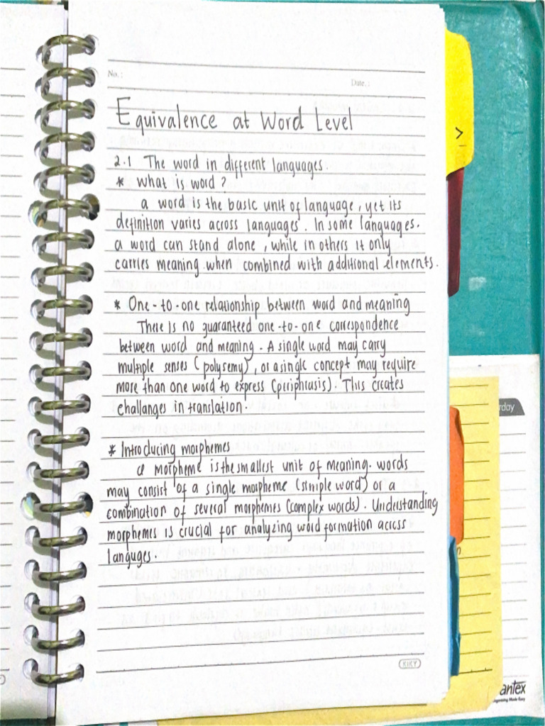 Equivalence at Word Level | PDF