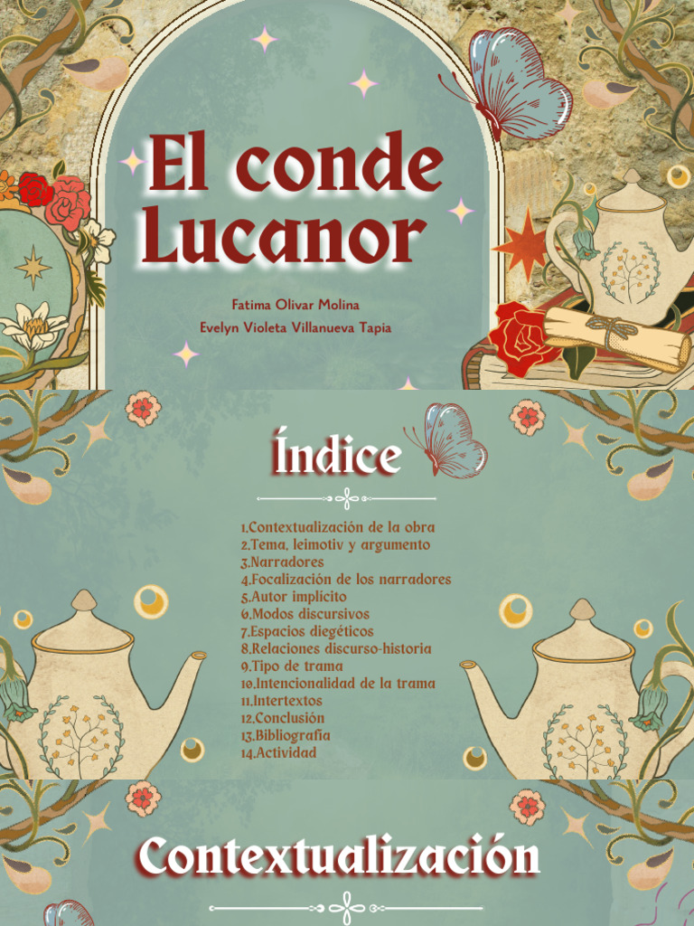 Análisis de "El conde Lucanor" | PDF | Narración | Escritura