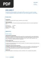 TDS Byk-346 en | PDF | Silicone | Surfactant
