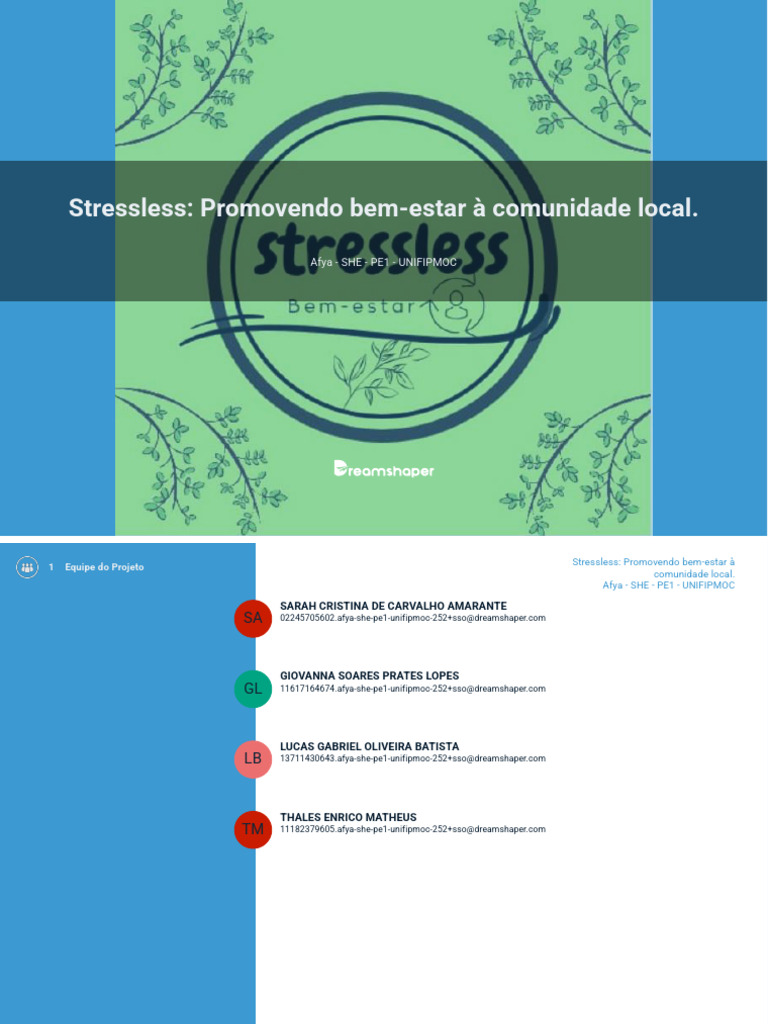 Stressless Promovendo Bem Esta 2vhvuvubuibb | PDF | Ansiedade | Bem-estar