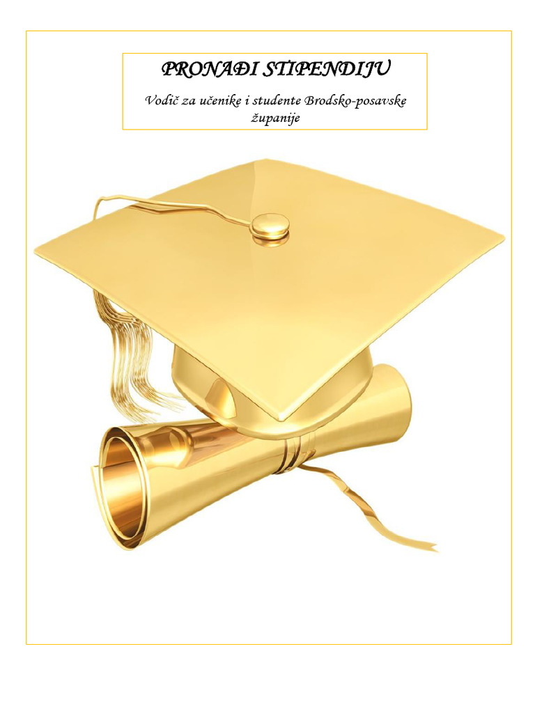 Vodic Za Stipendije Za Ucenike I Studente | PDF