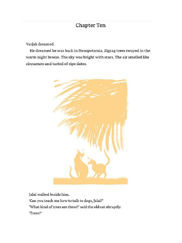 Varjak Paw Chapter 10 and 11 | PDF