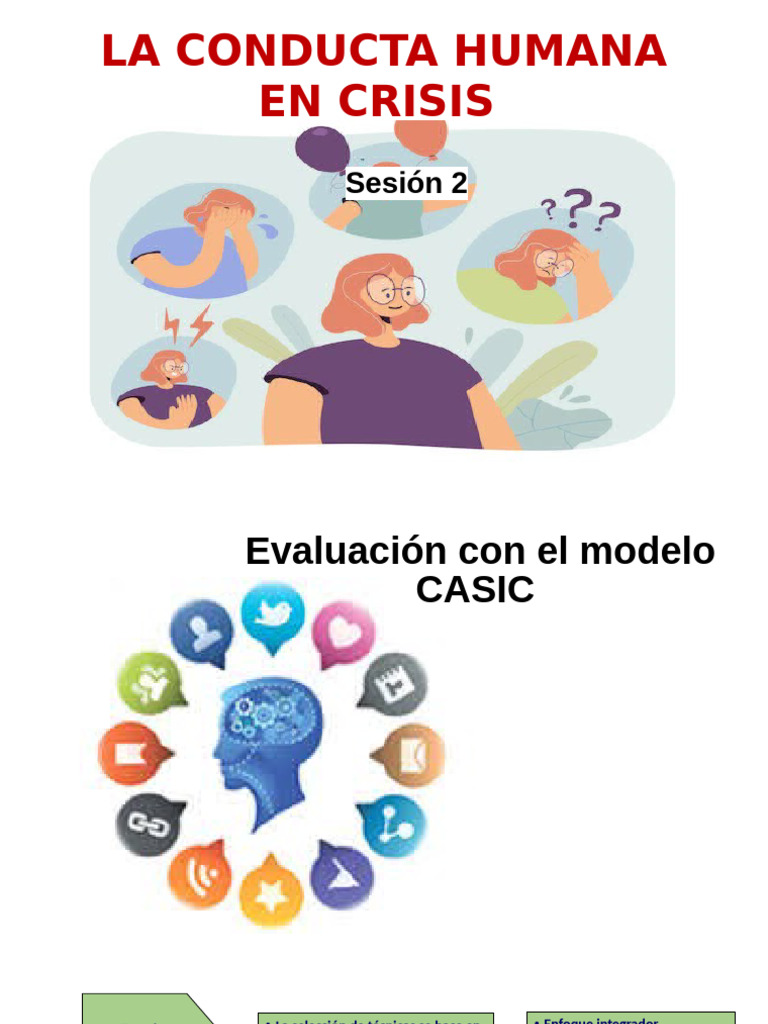Semana 3 - Modelo Casic | PDF | Sicología | Cognición