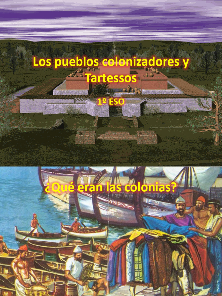 Los Pueblos Colonizadores y Tartessos | PDF