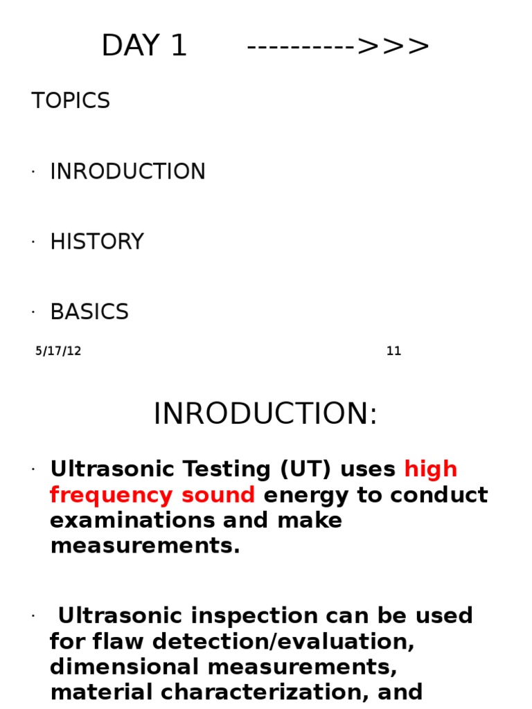 Asnt Level II | PDF | Waves | Ultrasound
