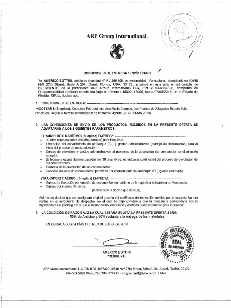 Arp Group International | PDF