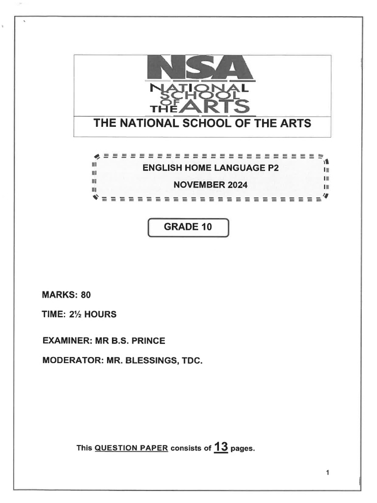 English P2 25 | PDF