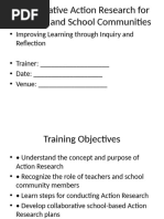 Action Research Work Plan Overview | PDF | Computing And Information ...