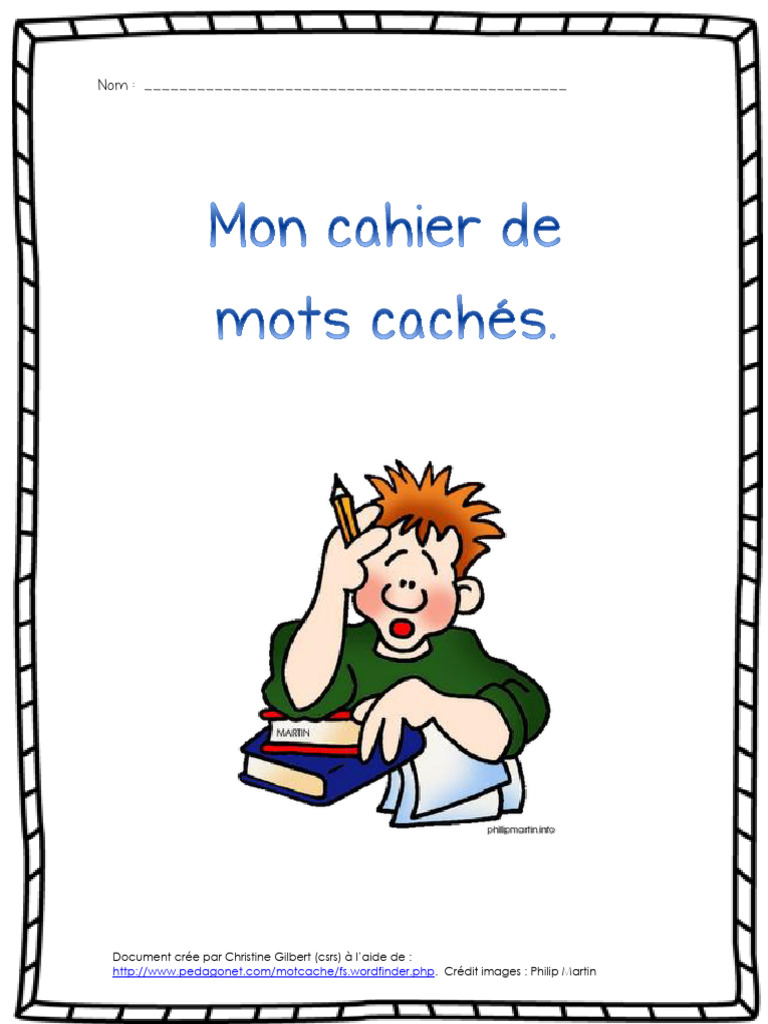 Mots Cachés Zig Zag-4e Minuscule | PDF
