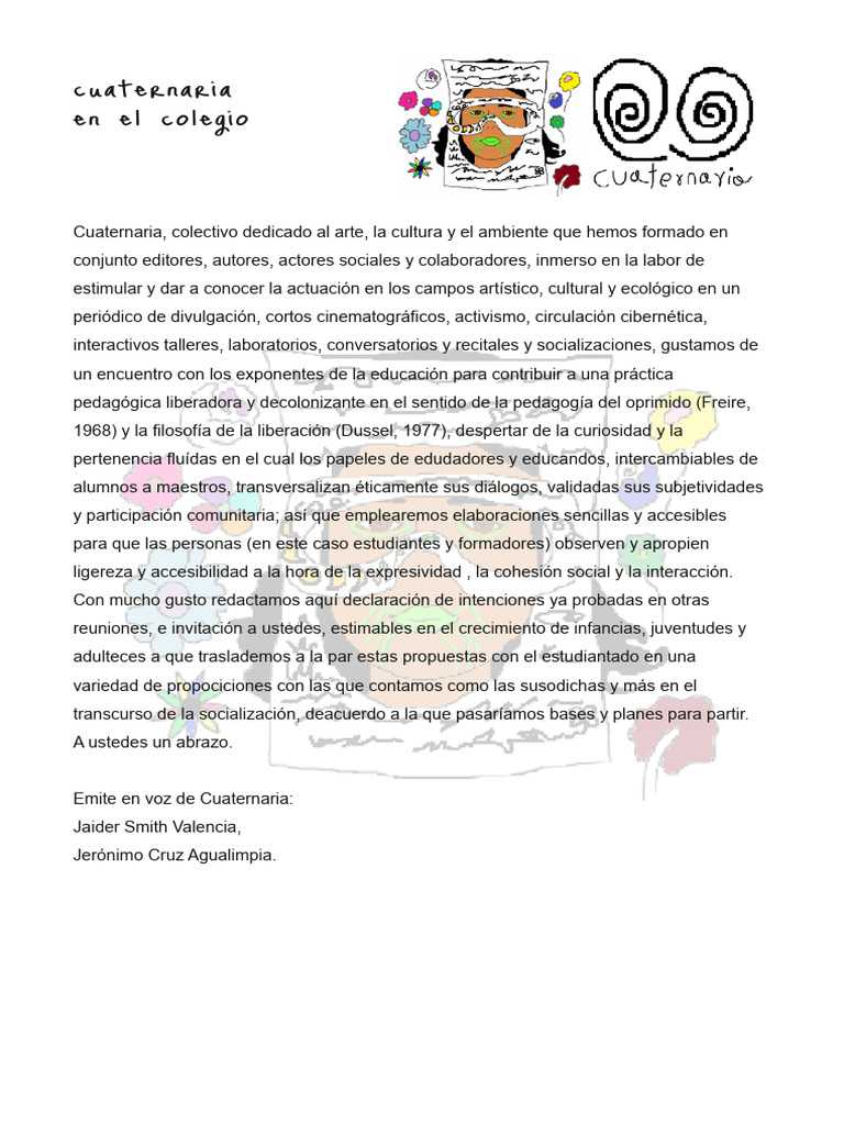 Cuaternaria en El Colegio | PDF