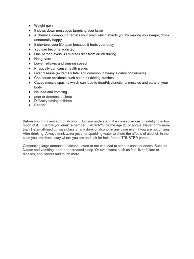 Alcohol Reaserch Rethink, Before Ty | PDF