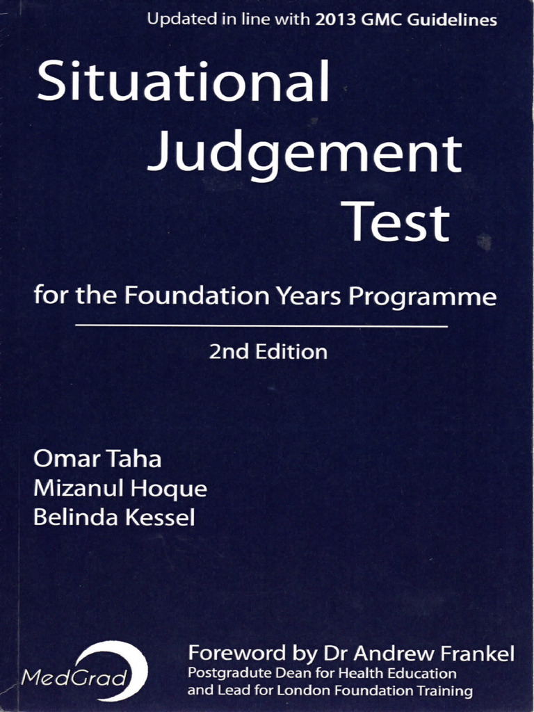 Situational-Judgement-Test 231109 145003 250909 103455 | PDF