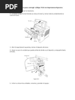 Códigos de error y restablecimiento NVM Xerox | PDF | Color
