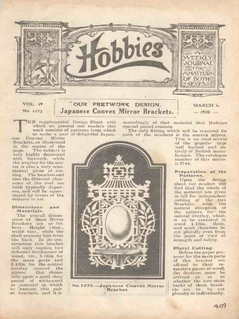 Hobbies Weekly 1920-03-06 S OCR | PDF | Poultry | Chicken