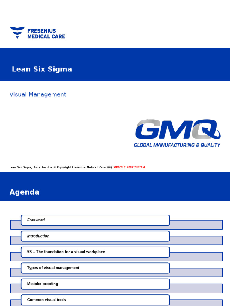 Visual Management in Lean Six Sigma | PDF | Grinding (Abrasive Cutting ...