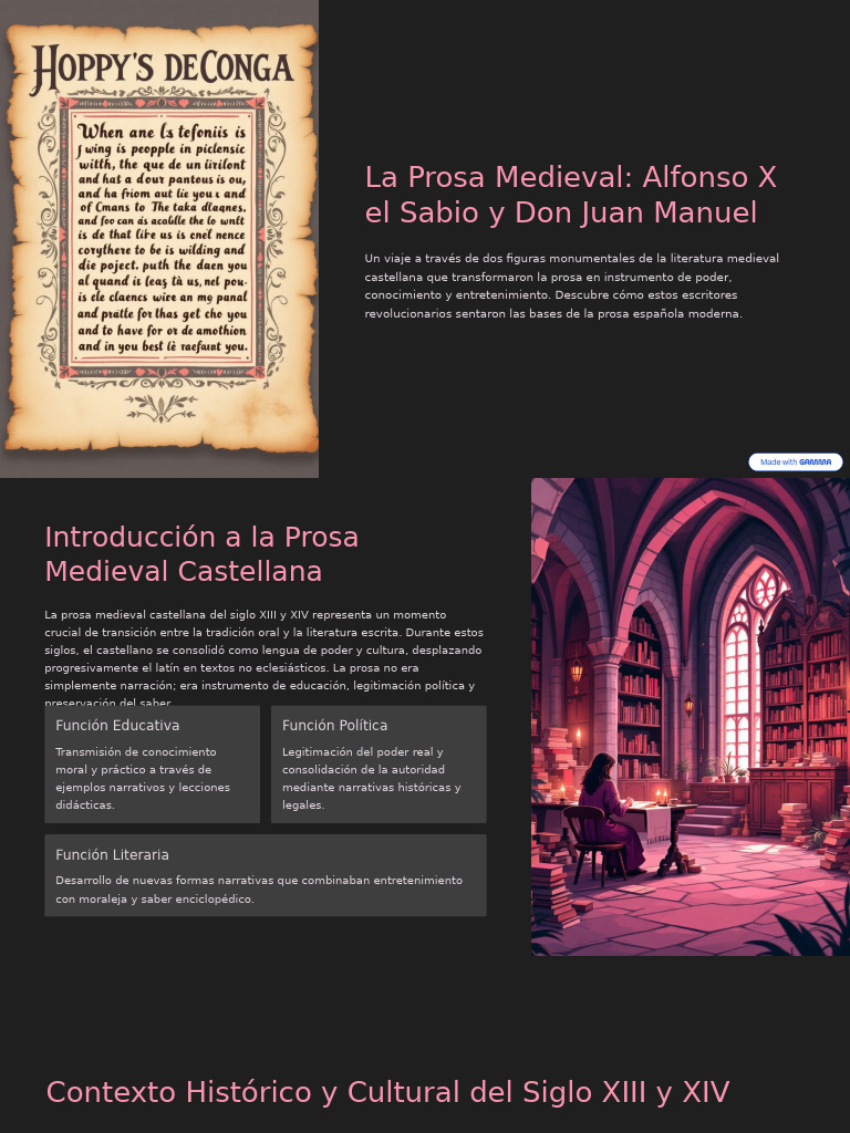 Medieval Formato Poder Po Ir | PDF | Prosa | Edades medias