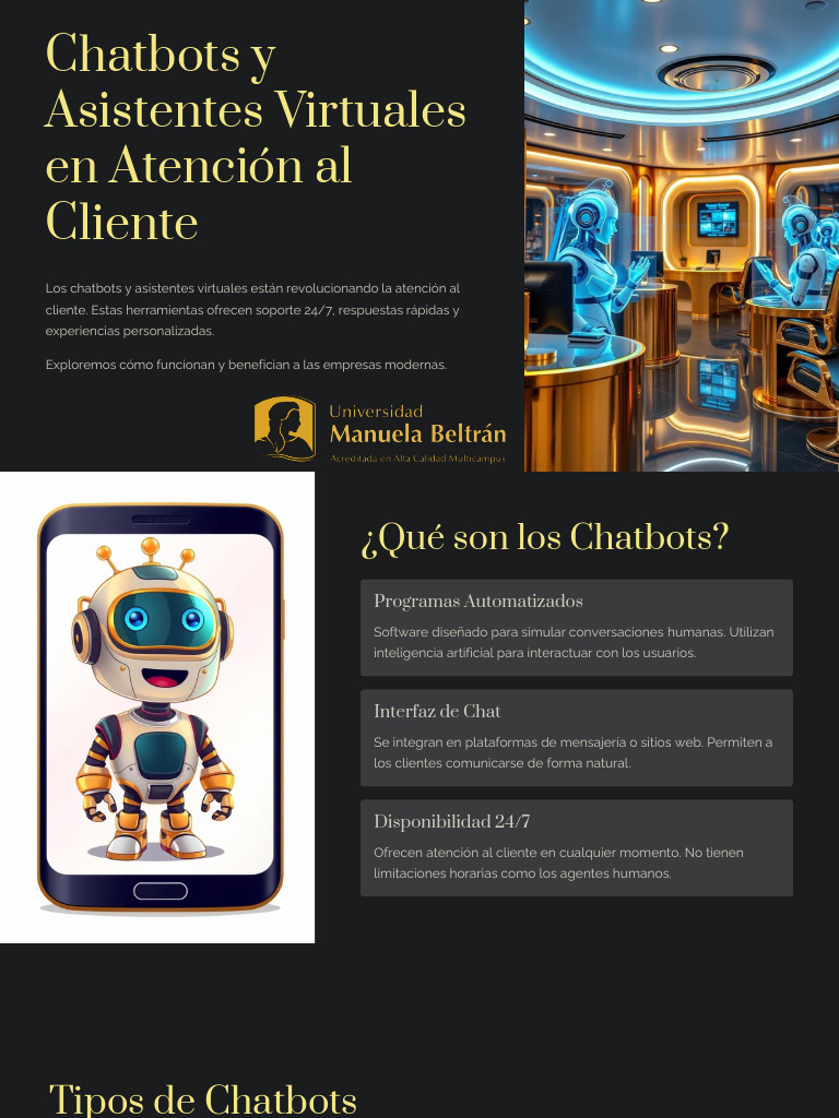 Chatbots y Asistentes Virtuales en Atencion Al Cliente | PDF ...