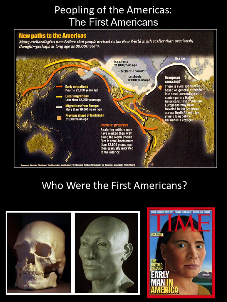 Anth130 Lecture12-Peopling Americas | PDF | Quaternary Geochronology ...